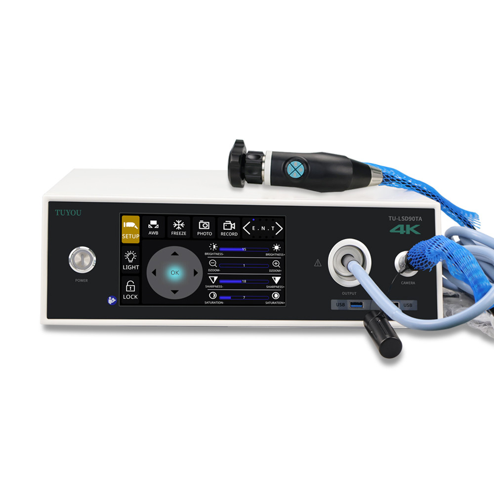 Touchscreen Medical Endoscopy Camera System With LED Light Source ...