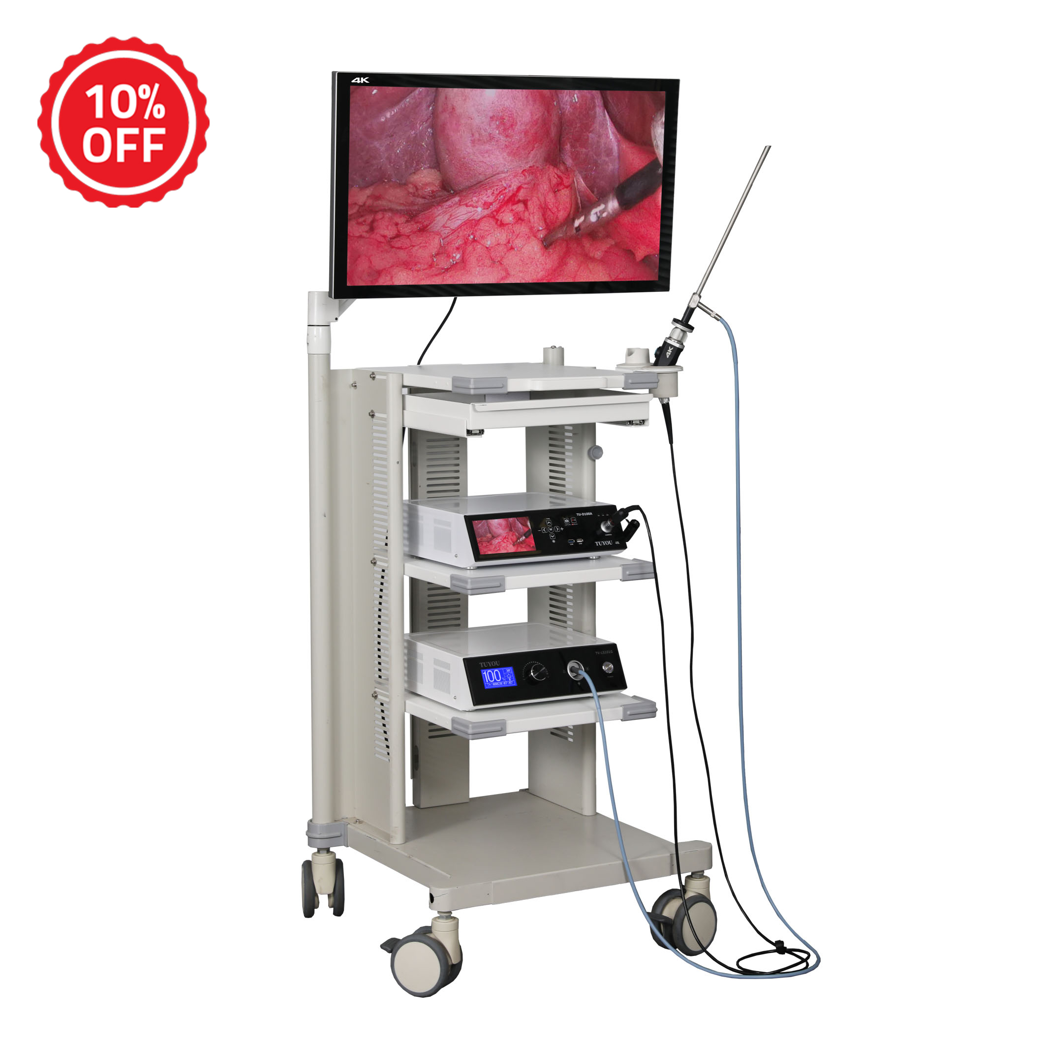 Tuyou 4K CMOS Medical Endoscope Camera System with USB Recorder for ...