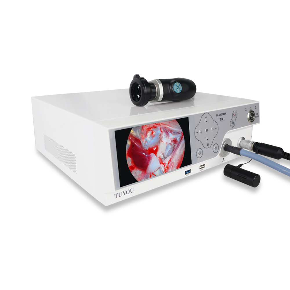 4K UHD Resolution Endoscopic Camera System with Integrated LED Light ...